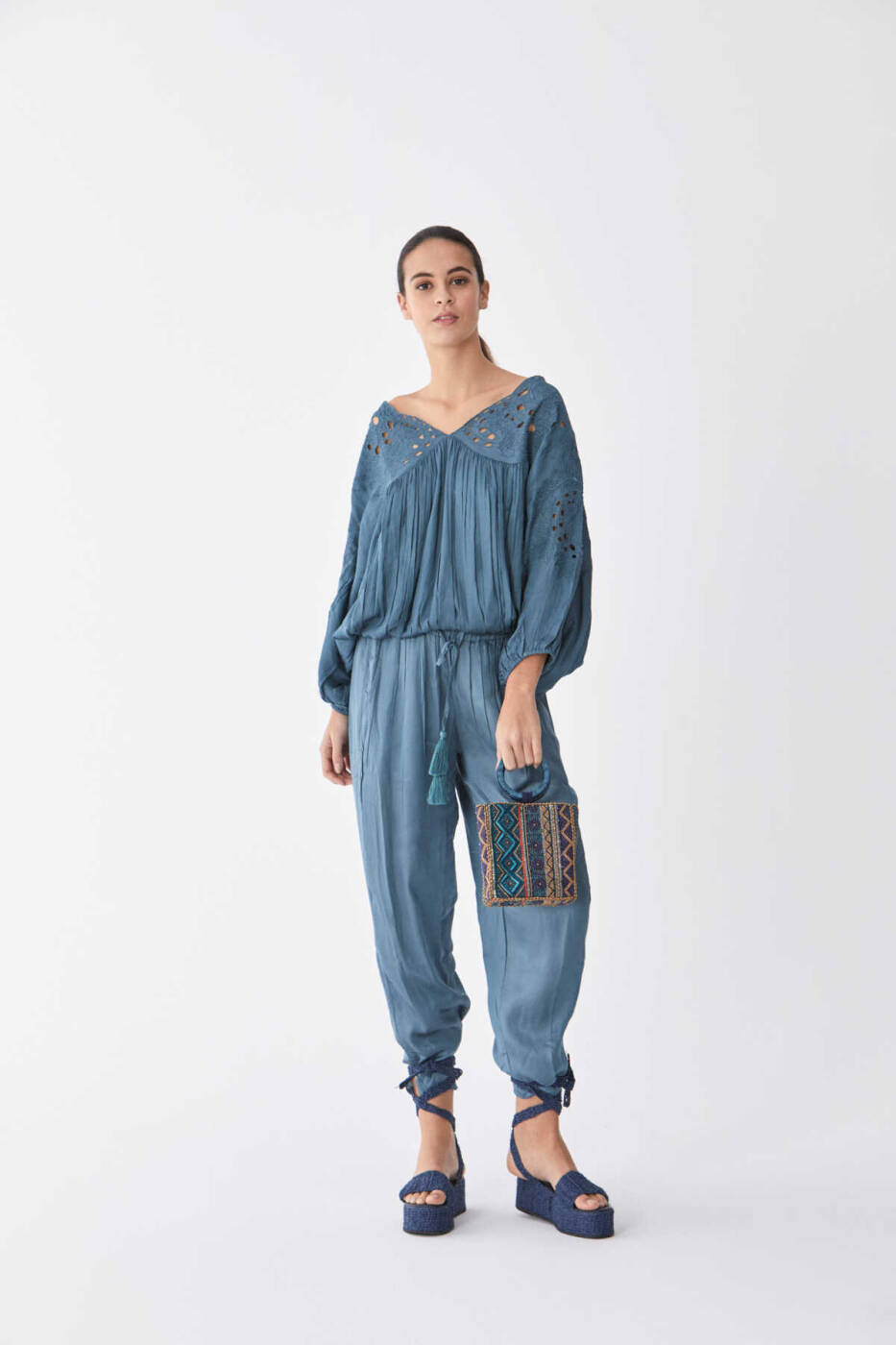 Şalvar Model Kadın Pantolon Standart Renk - Roman